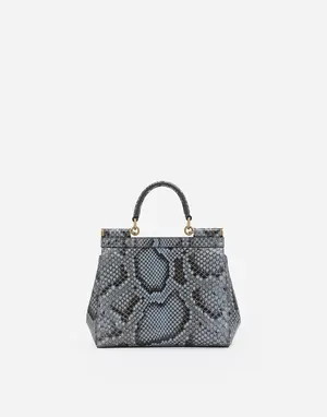 Dolce & Gabbana Sicily Handbag - Light Blue