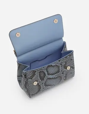 Dolce & Gabbana Sicily Handbag - Light Blue