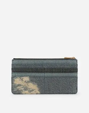 Dolce & Gabbana Large Denim Card Holder