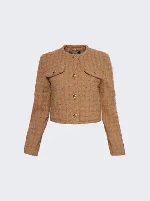 Versace Heritage Tweed Cardigan Jacket