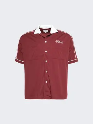 Rhude Mont-blanc Bowling Shirt
