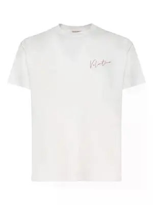 Valentino Garavani Embroidered T-shirts For Men