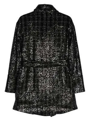 GENNY Sequined Tweed Coat