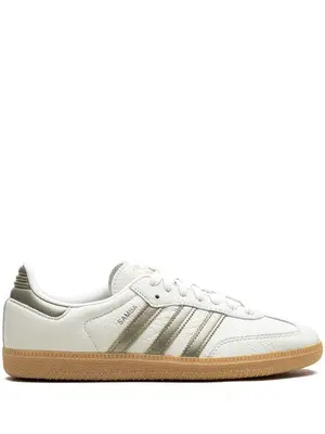 Adidas Samba Og Cyber Metallic Sneakers - White