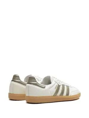 Adidas Samba Og Cyber Metallic Sneakers - White