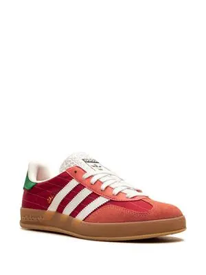 Adidas Gazelle Indoor Paris Olympics Sneakers - Red