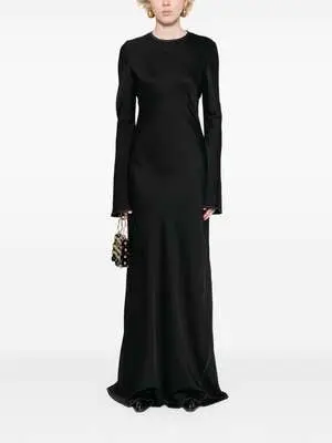 ROTATE BY BIRGER CHRISTENSEN Satin Maxi Dress