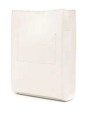 JIL SANDER Small Tangle Shoulder Bag - White