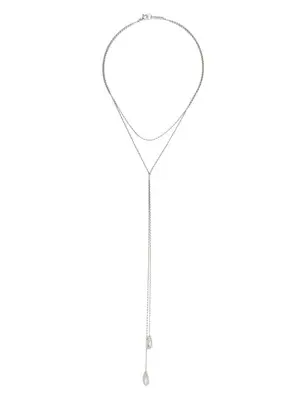 Isabel Marant Bead-pendant Necklace - Silver