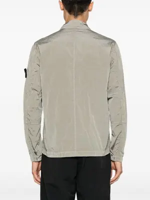 Stone Island Compass-patch Shirt Jacket