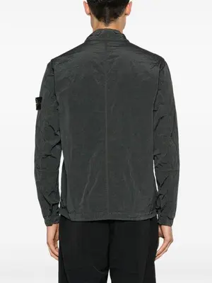 Stone Island Compass-patch Shirt Jacket