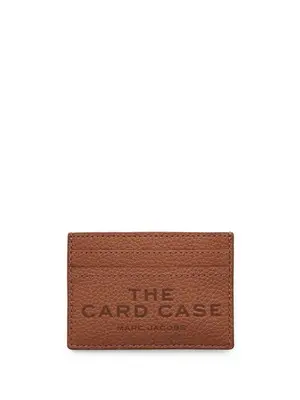Marc Jacobs The Leather Card Holder - Brown