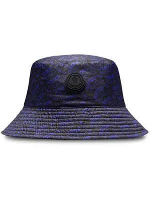 Moncler Moncler X Adidas Reversible Bucket Hat Blue