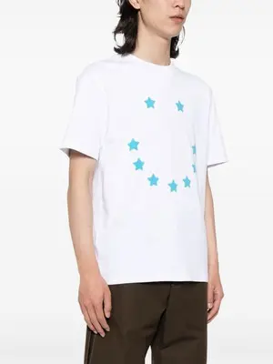 GROUND ZERO Star-print T-shirt - White
