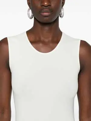MAISON MARGIELA Jersey Bodysuit - Neutrals