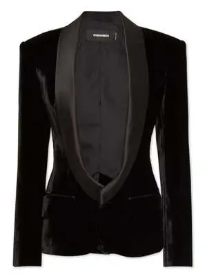 Dsquared2 Shawl-lapels Single-breasted Blazer