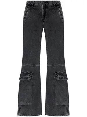 DIESEL® D-poky-s Flared Jeans