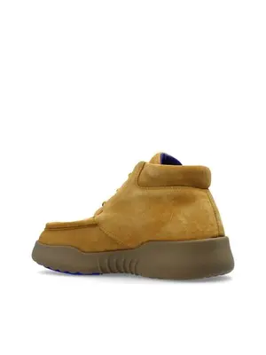 Burberry Suede Sneakers - Brown