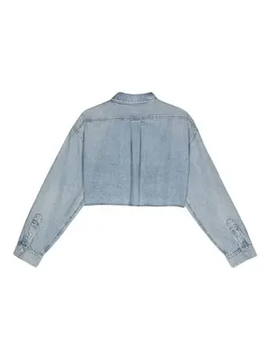 Givenchy 4g Lyocell Denim Shirt