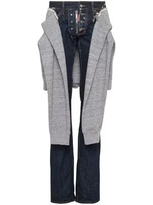 Dsquared2 Layered Denim Jeans