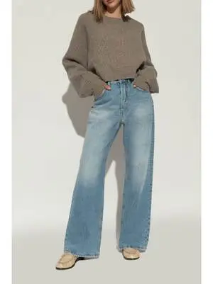 Saint Laurent Le Loafer Moccasins - Neutrals