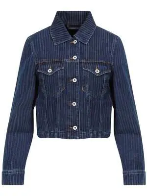 Kenzo Striped Denim Trucker Jacket