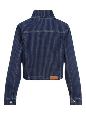 Kenzo Striped Denim Trucker Jacket