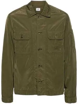 C.P. COMPANY Chrome-r Shirt Jacket - Green