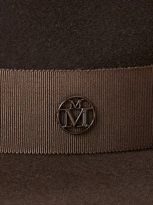 MAISON MICHEL Andre Fedora - Brown