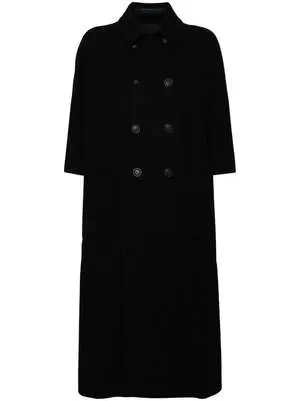 Yohji Yamamoto Notched Lapel Coats For Women