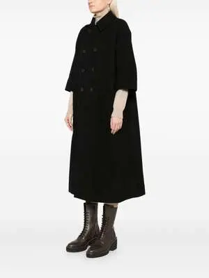 Yohji Yamamoto Mosser Double-breasted Coat