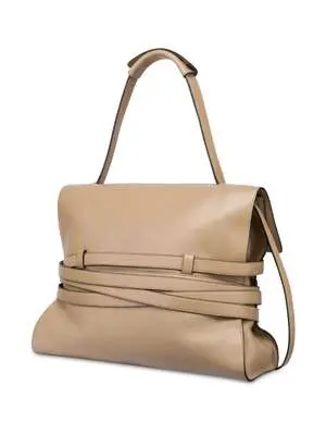 Moschino Tie Me Tote Bag - Neutrals