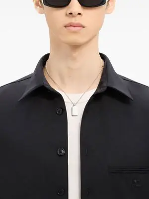 COURREGES One Pocket Twill Shirt
