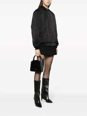 LE SILLA Logo-plaque Leather Tote Bag - Black