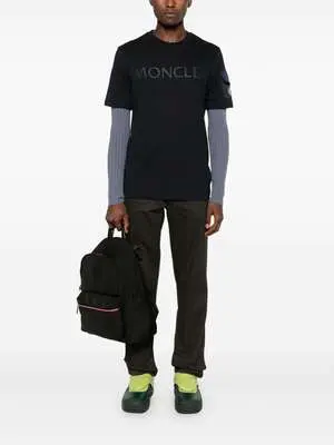 Moncler Laminated-logo T-shirt