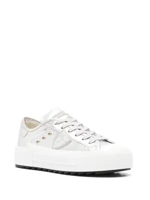 Philippe Model Haute Sneakers - Silver