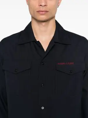 Marni Logo-embroidered Shirt