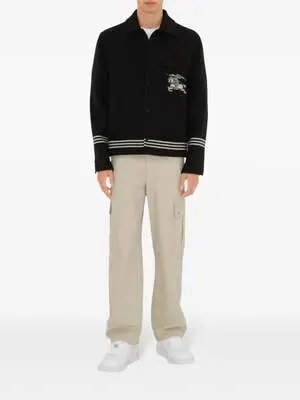 Burberry Ekd Wool Overshirt