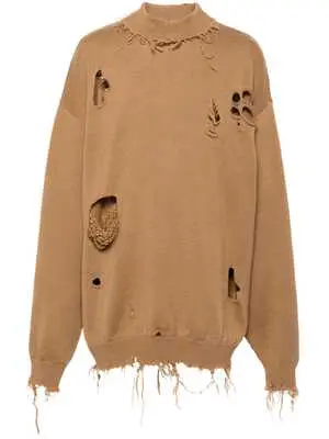 Vetements Distressed Knitwear For Women