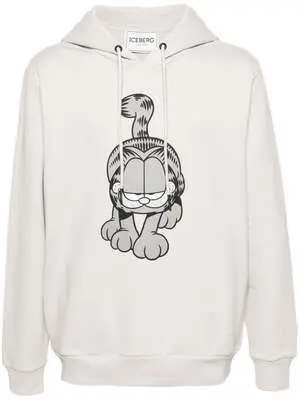 Iceberg Garfield-print Hoodie