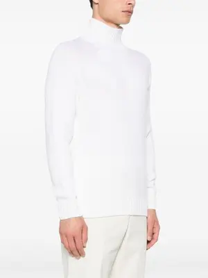 Eleventy Ribbed-detail Sweater