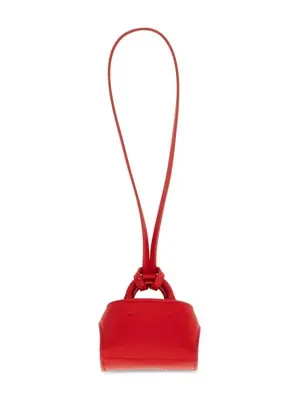 FERRAGAMO Hug Bag Charm - Red