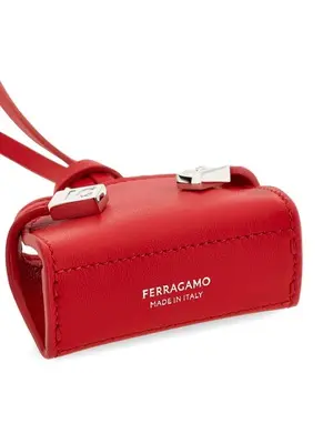 FERRAGAMO Hug Bag Charm - Red
