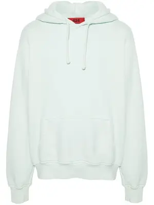 424 Logo-embroidered Hoodie - Green