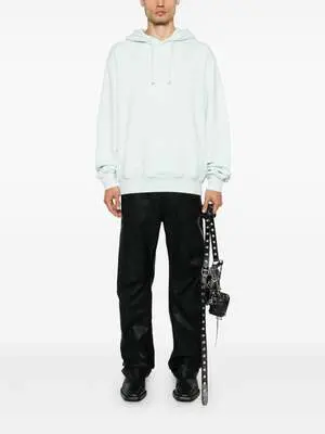 424 Logo-embroidered Hoodie - Green