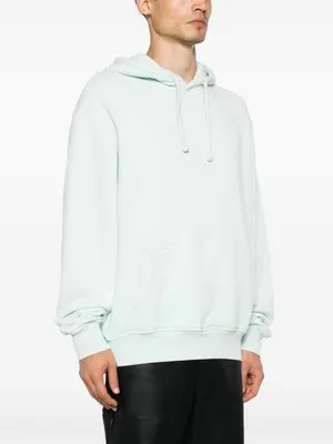424 Logo-embroidered Hoodie - Green