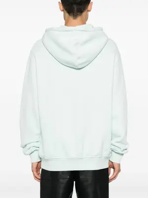 424 Logo-embroidered Hoodie - Green