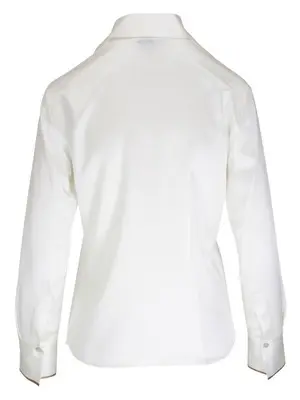 Vince Long-sleeve Silk Shirt