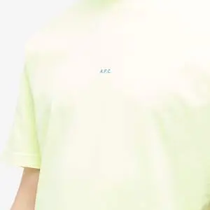 A.p.c. Kyle Fluo Logo T-shirt
