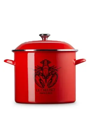 LE CREUSET Lobster Seafood Stock Pot - Carmin